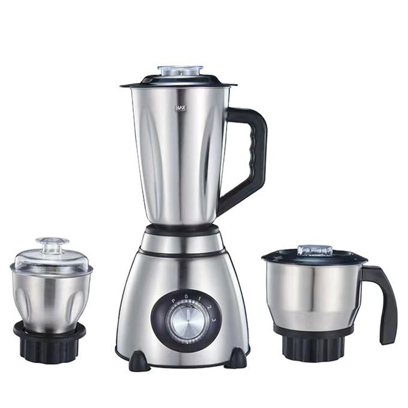 3 in 1 Stainless Steel Electric Blender Machine With Meat Chopper and ...